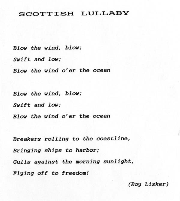 Scottish Lullaby